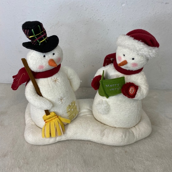 Hallmark | Holiday | 203 Hallmark Caroling Snowmen We Wish You A Merry ...